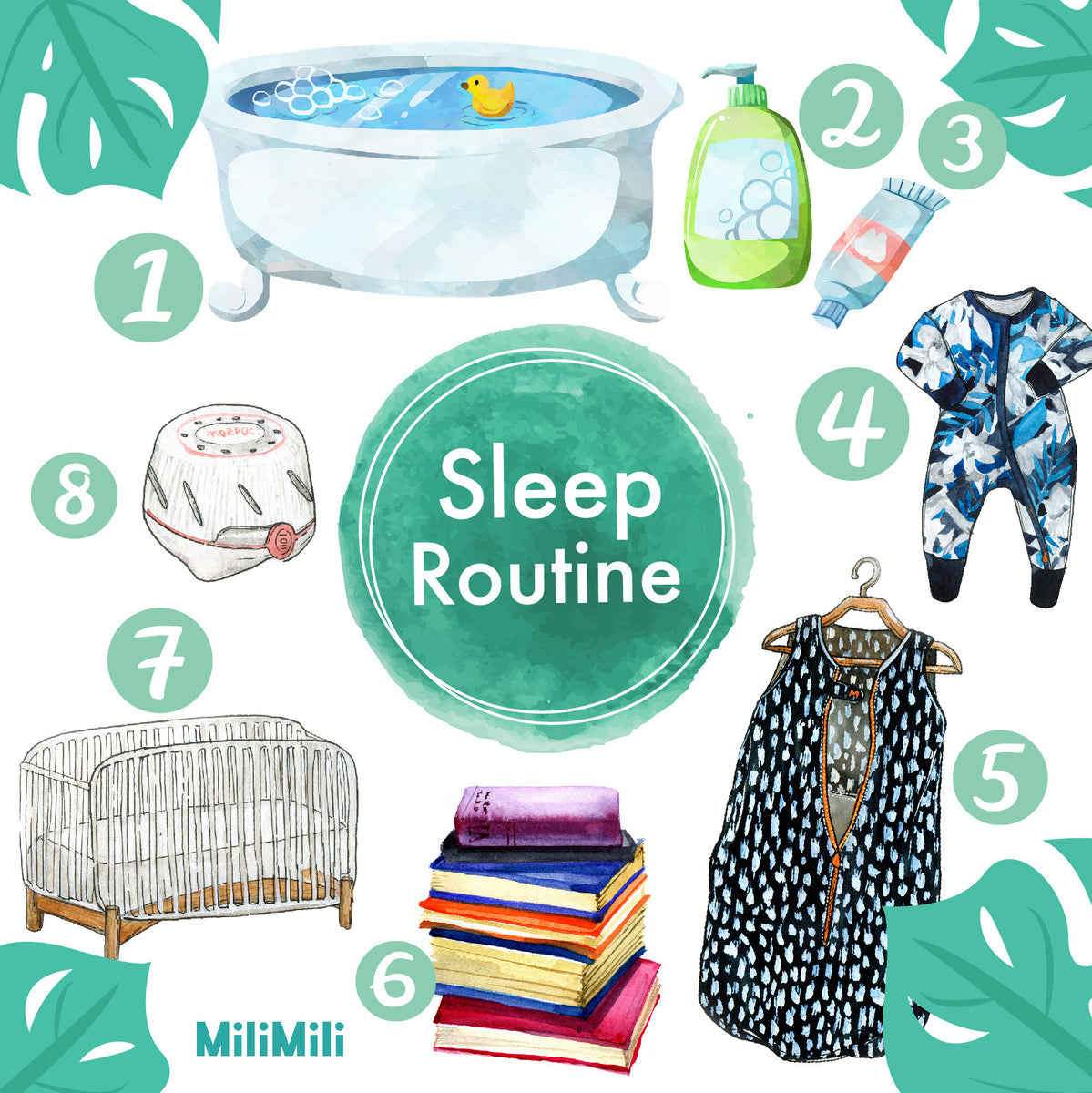 The Benefits of a Sleep Routine – MiliMili